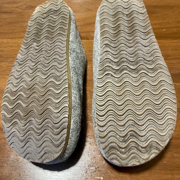Eastland | Shoes | Eastland Gray Wool Clogs With Brown Sole Nwt | Poshmark